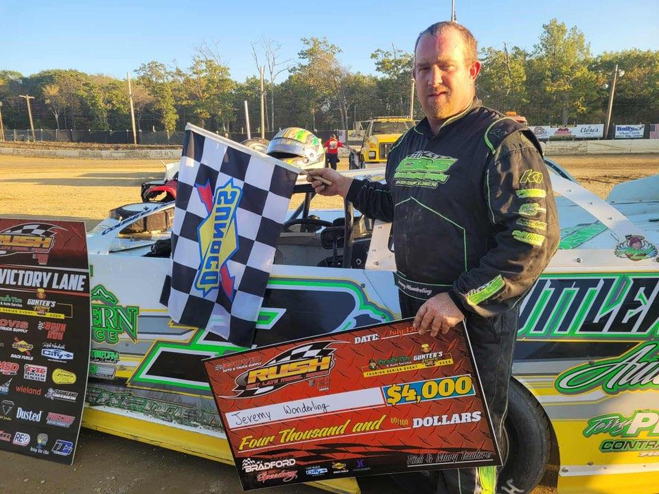 JEREMY WONDERLING SWEEPS THE NIGHT AT BRADFORD FOR $5200 IN HOVIS RUSH ...