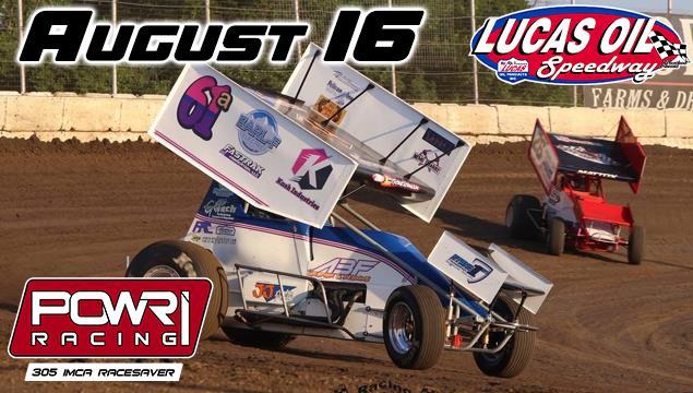 POWRi 305 IMCA RaceSaver Sprints Return in Lucas Oil Speedway Support