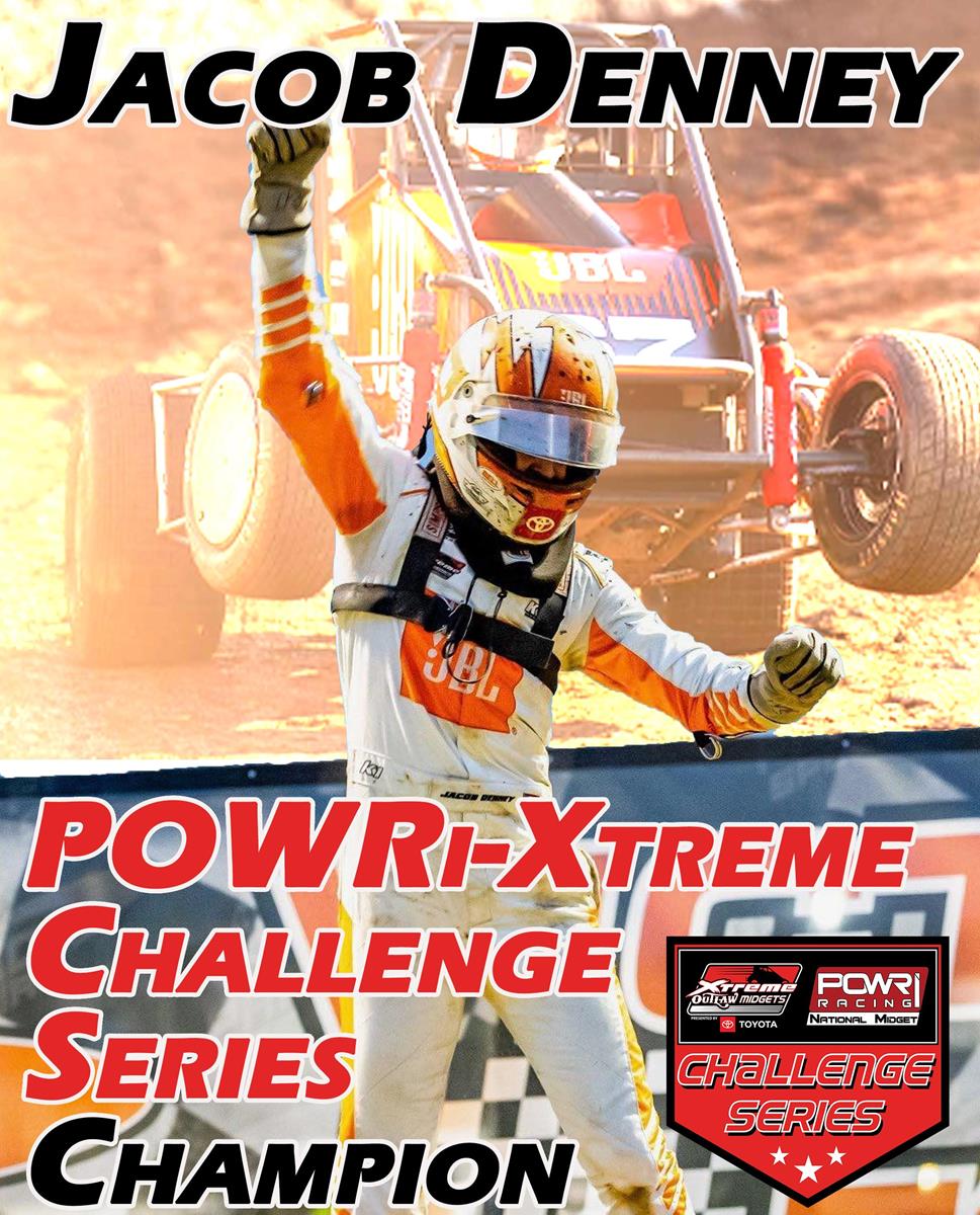 Jacob Denney Secures 2025 POWRi–Xtreme Challenge Series Championship