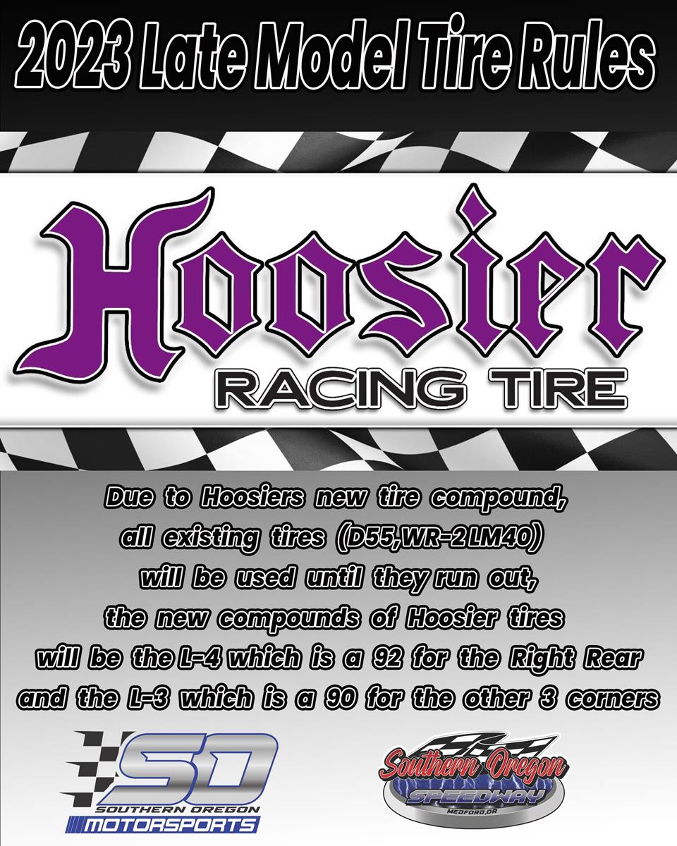2023 Late Model Tire Rules