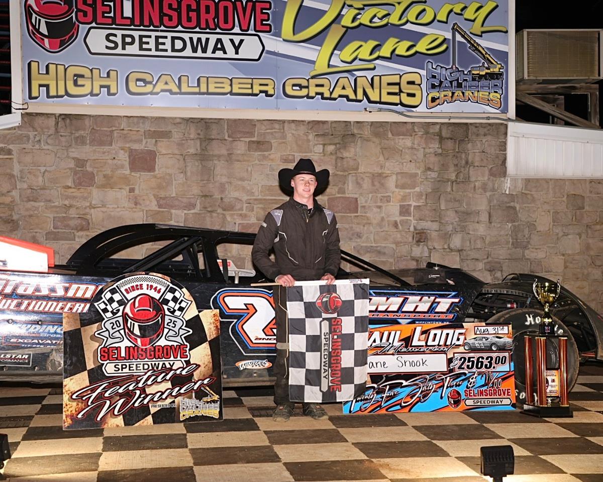 Robinson and Snook Grab Paul Long Memorial, Jackson Gets Sportsman Win