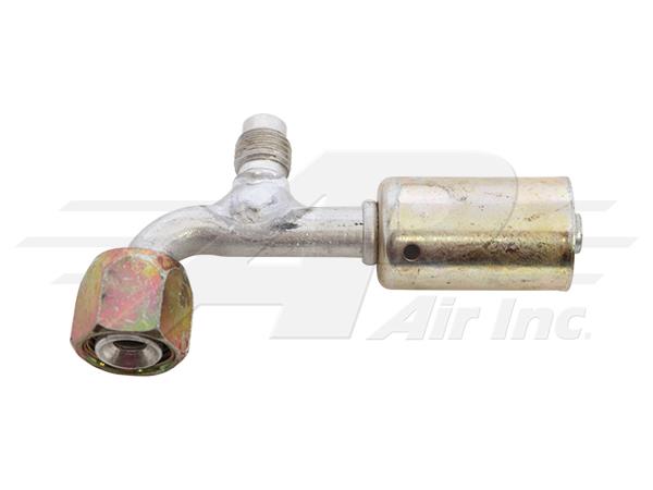 AP Air Inc - 90 Degree #6 Female Flare w/R12 Port