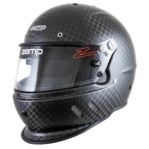 Zamp RZ-67D SA2025 Helmet, Matte Carbon - Circle Track and Oval Track ...