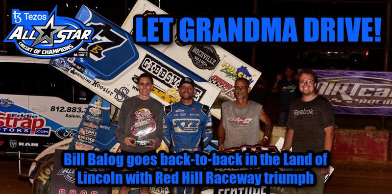 Bill Balog goes back-to-back in the Land of Lincoln with Red Hill ...