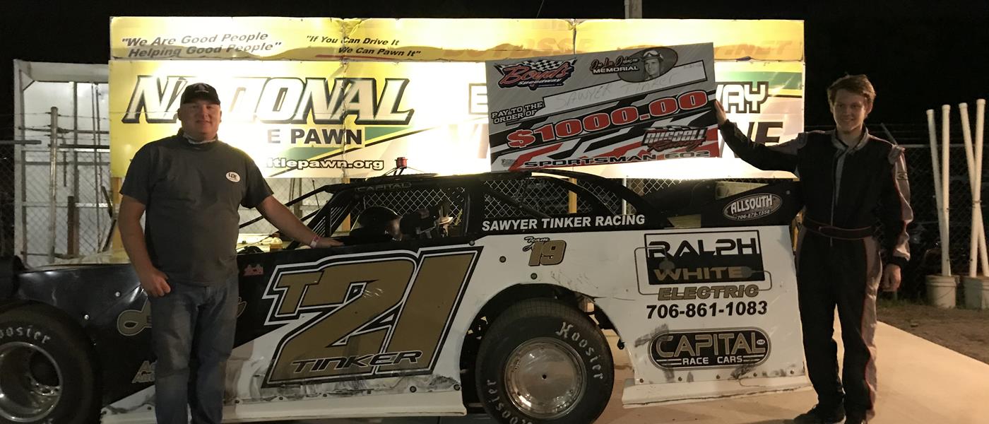 Sawyer Tinker on MyRacePass