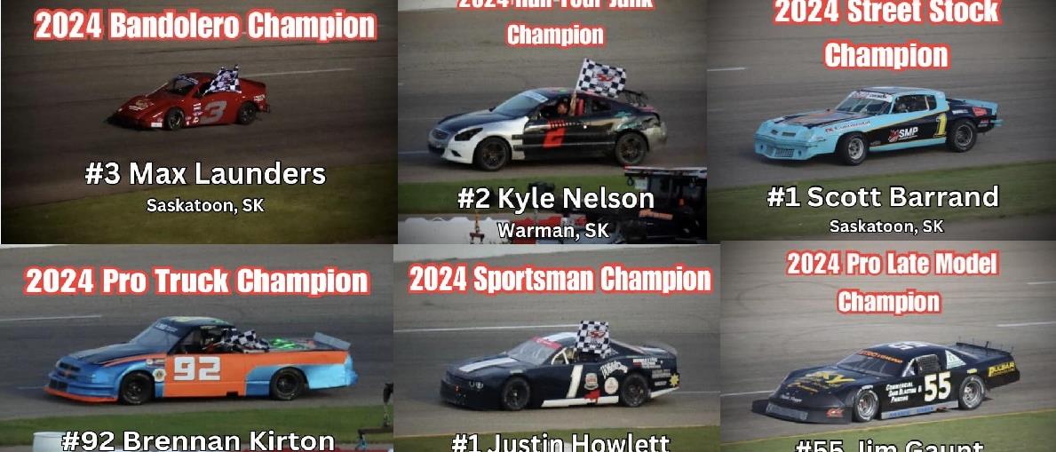 Sutherland Automotive Speedway points on MyRacePass