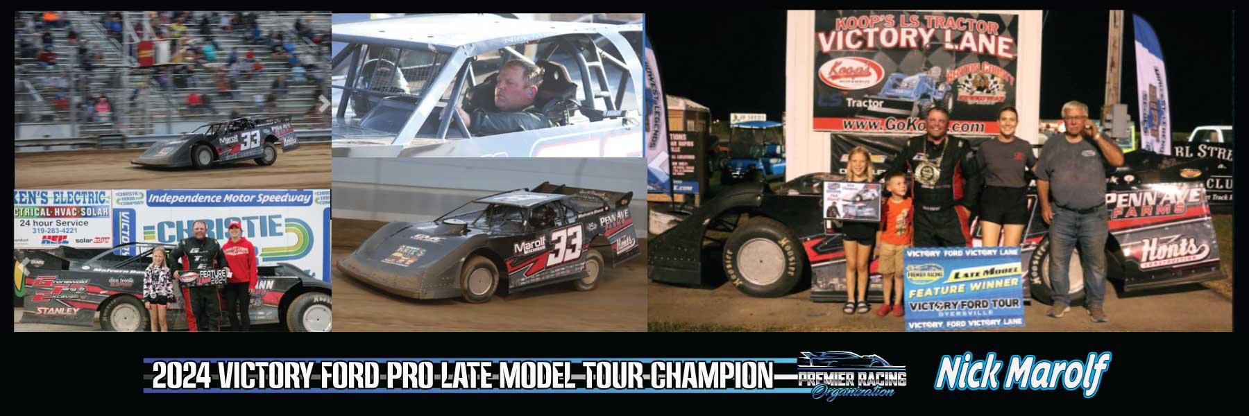 Pro Late Model Victory Ford Tour points on MyRacePass