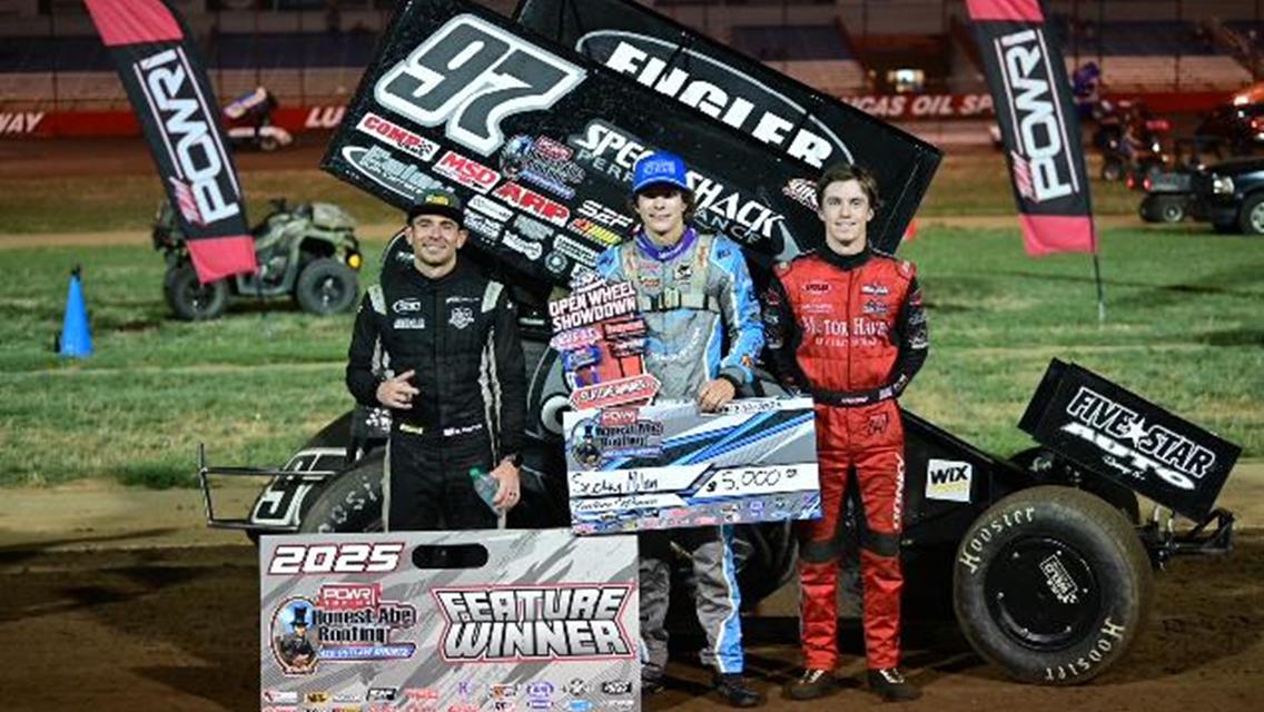 Scotty Milan Hard-Charges to First Win with POWRi 410 Outlaw Sprints at ...