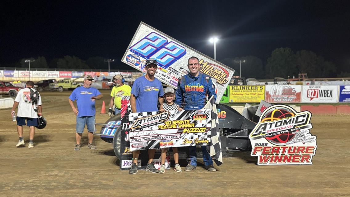 Cole Duncan Drives to Atomic Speedway Victory with POWRi Fast