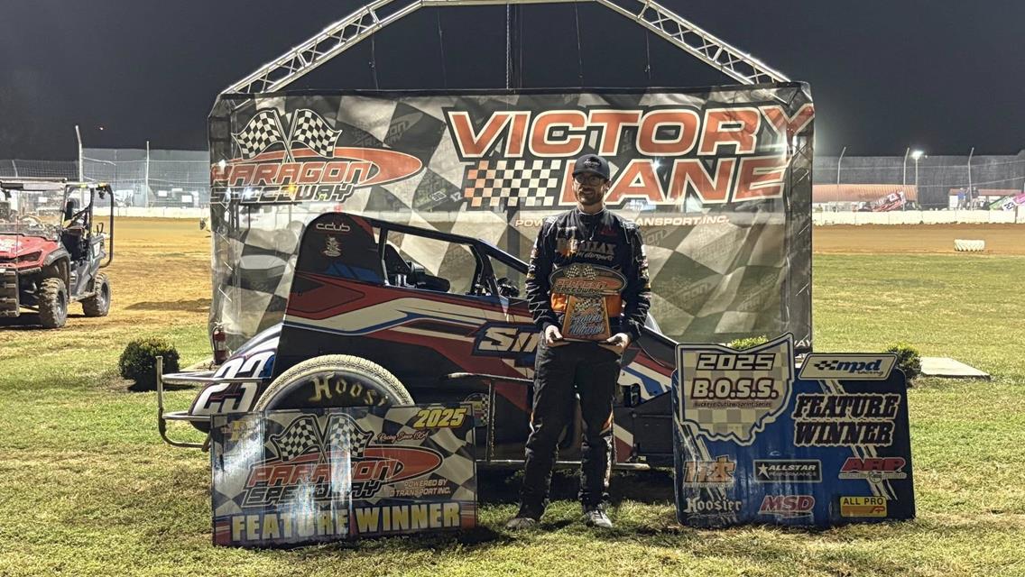 Max Adams Attains Victory in POWRi BOSS at Paragon Speedway