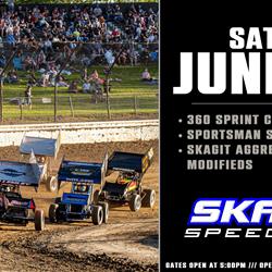 Skagit Speedway | Alger Washington - 410 Sprints, Sportsman Sprints