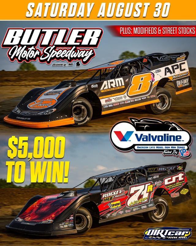 Attica, Butler & Eldora Speedway Await Valvoline American Late Model ...